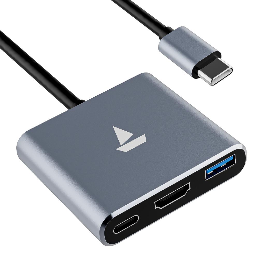 Buy boAt Swift Lynk 3 in 1 USB Hub with Type-C PD 100W 2-Way Port, 4K ...