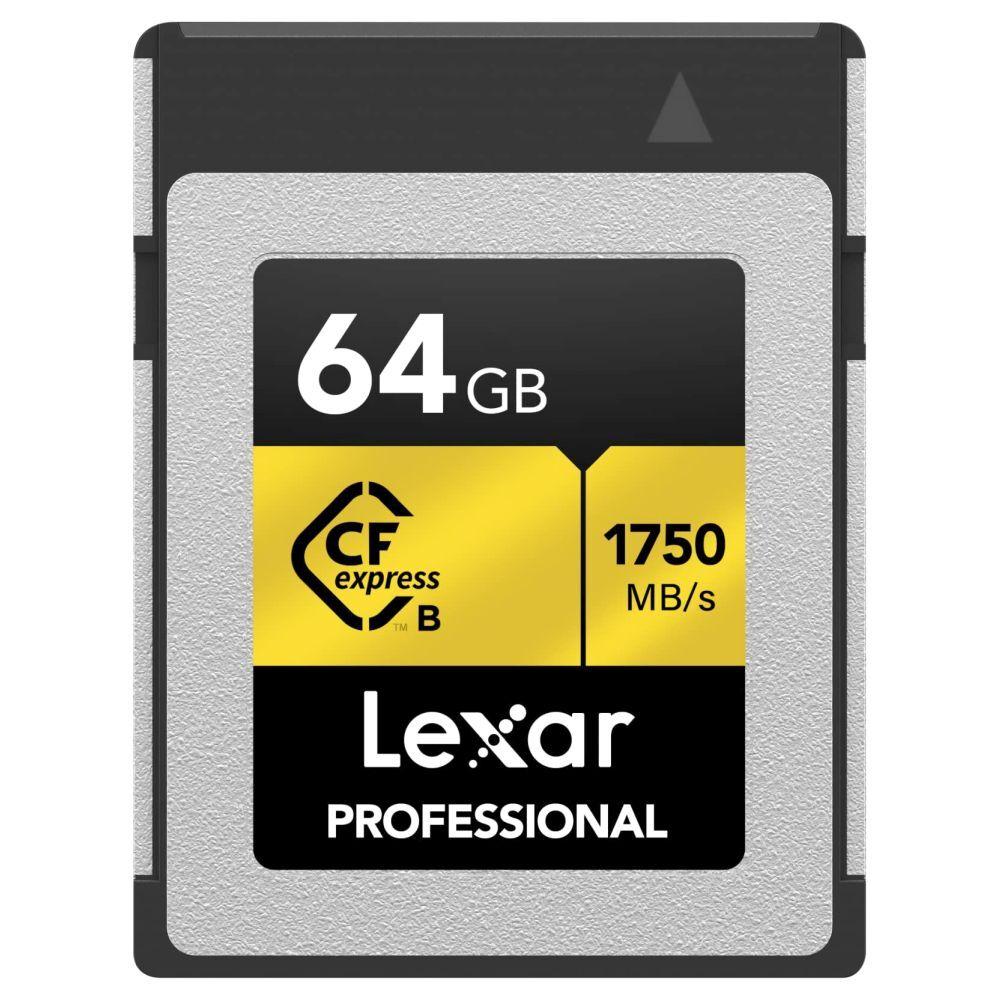 Lexar Professional 64 GB Gold Series CFexpress Type B Memory Card