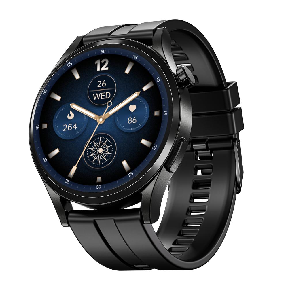 boAt Chrome Horizon Smartwatch, Midnight Black