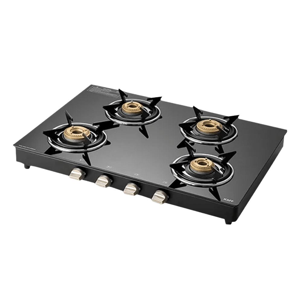 Buy Kaff CTE694B 4 Burner Cooktop, Black at Reliance Digital