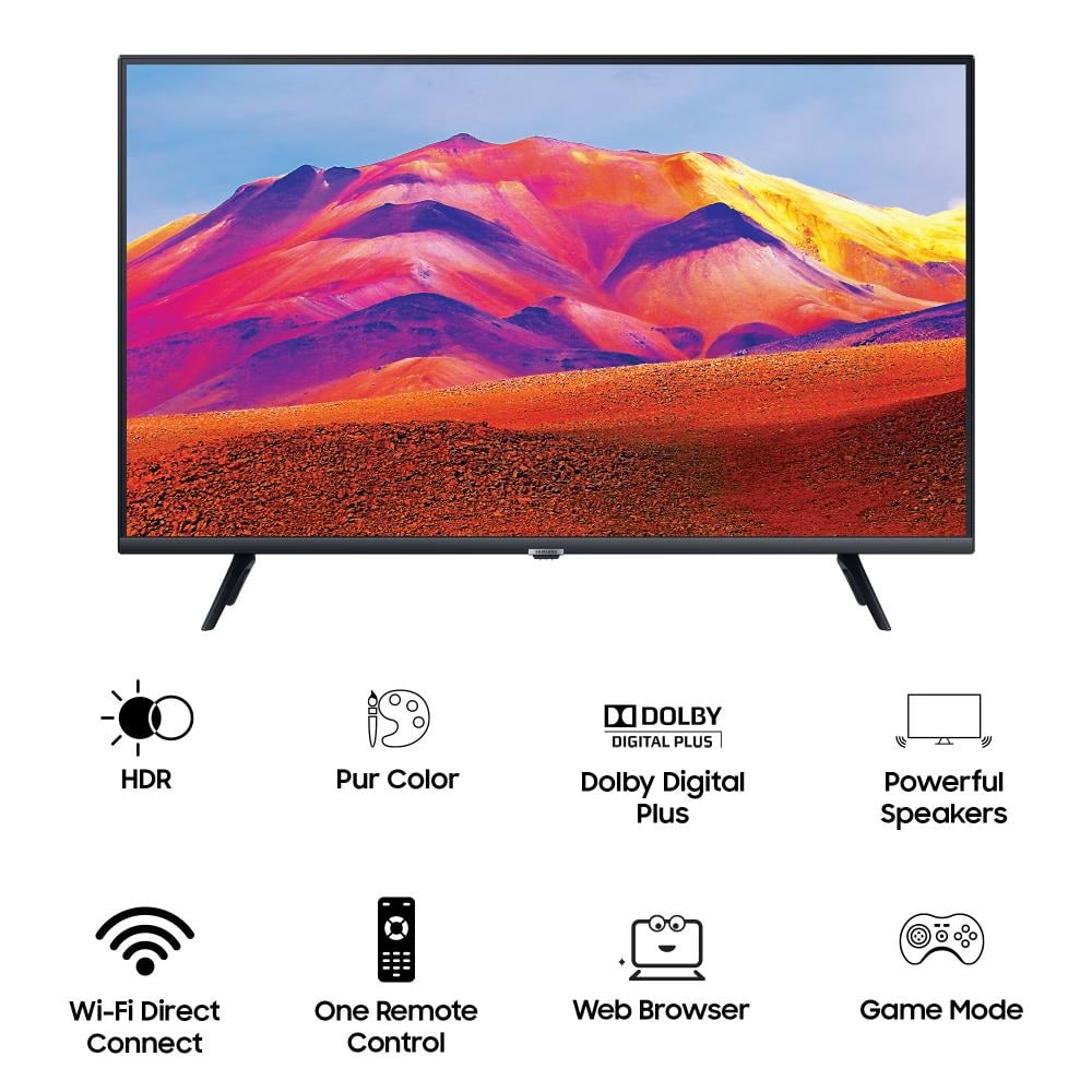 Buy Samsung 108 cm (43 inches) Crystal 4K Ultra HD Smart LED TV ...