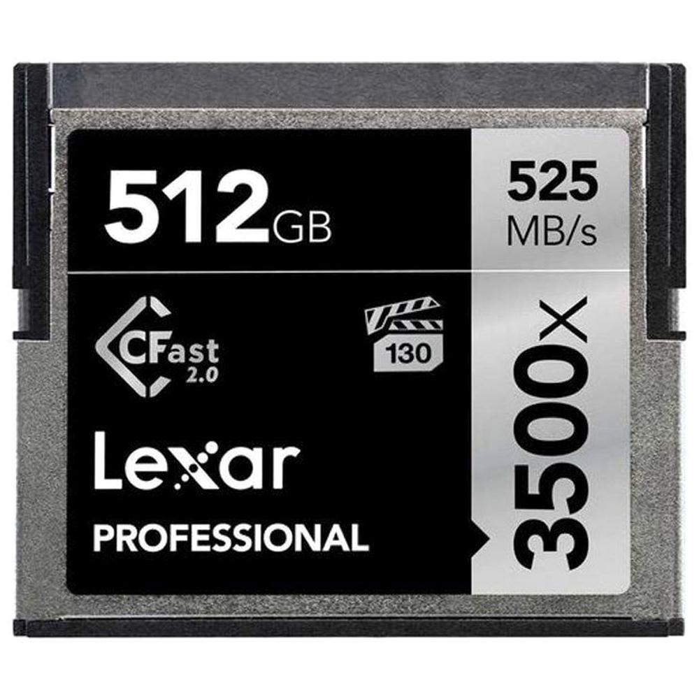 Lexar Professional 3500x 512 GB CFast 2.0 Memory Card