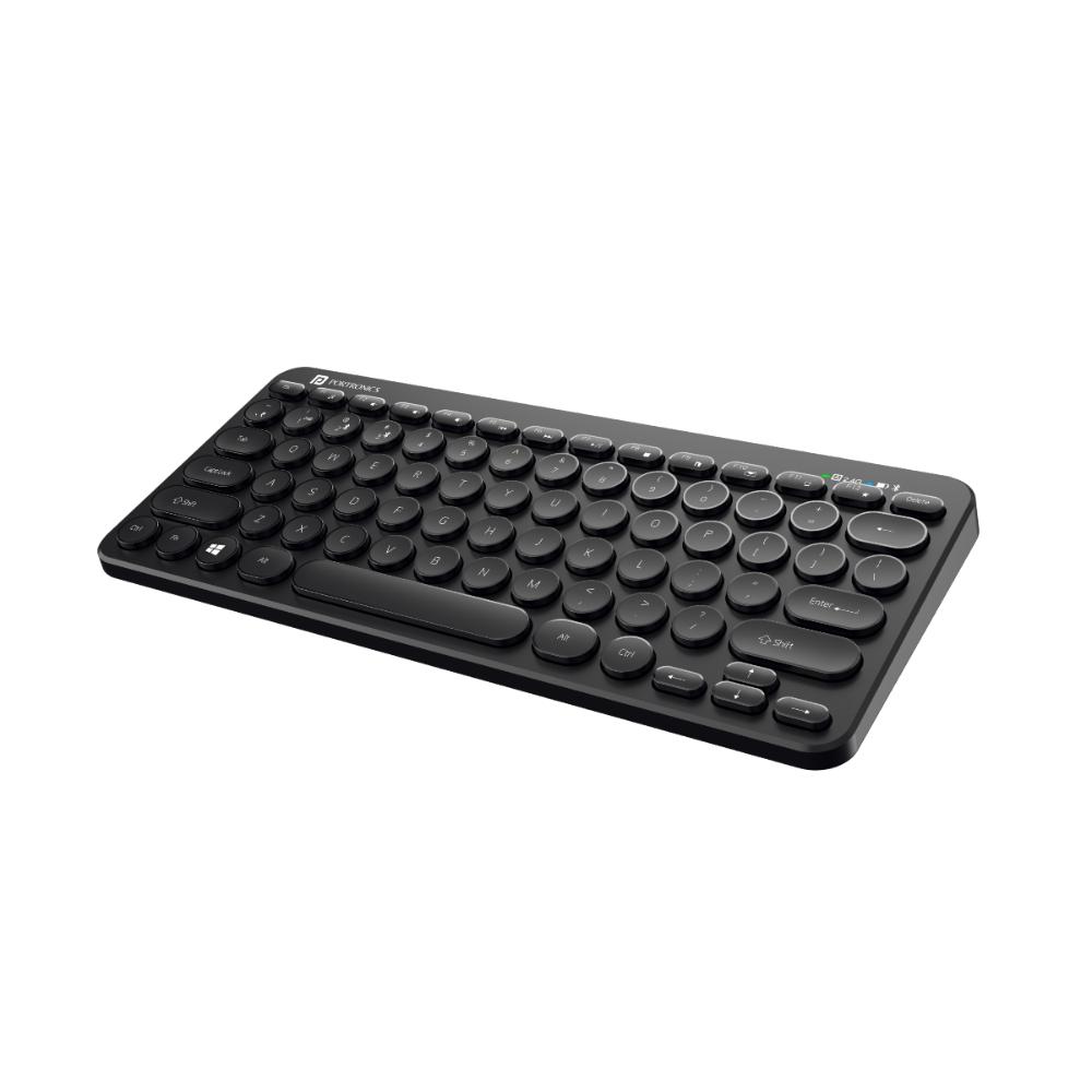 Portronics Bubble Wireless Keyboard, Black