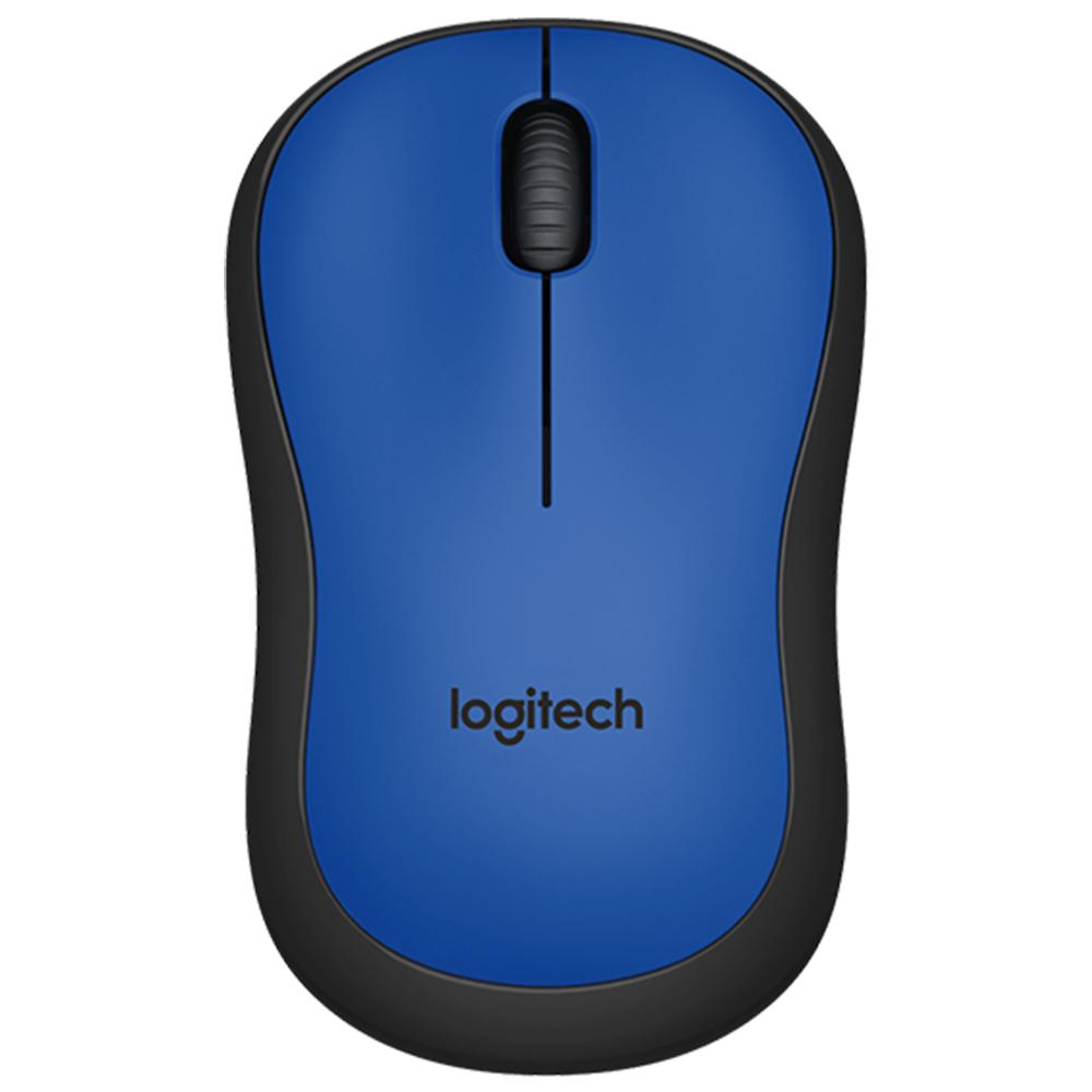 Buy Logitech M221 Silent Wireless Optical Mouse, Blue at Reliance Digital