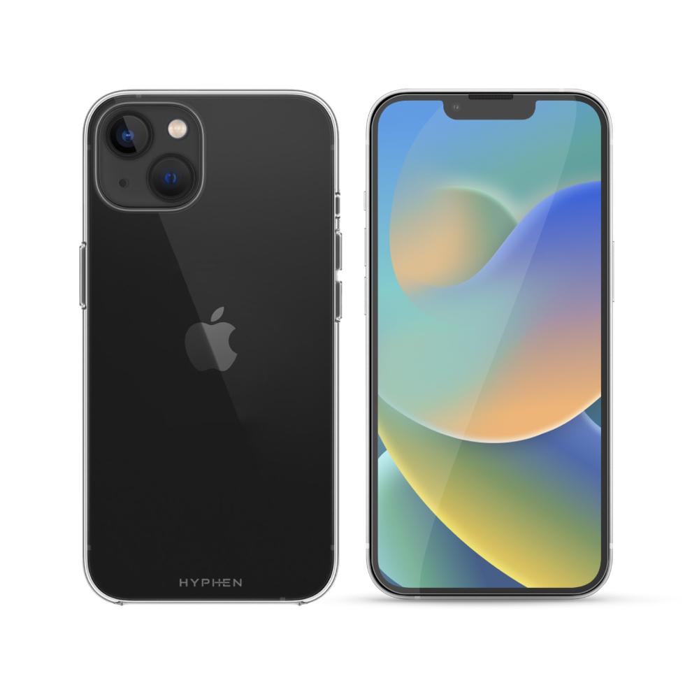 Buy Hyphen AIRE Clear Soft Case with Tempered Glass for iPhone 14 at ...