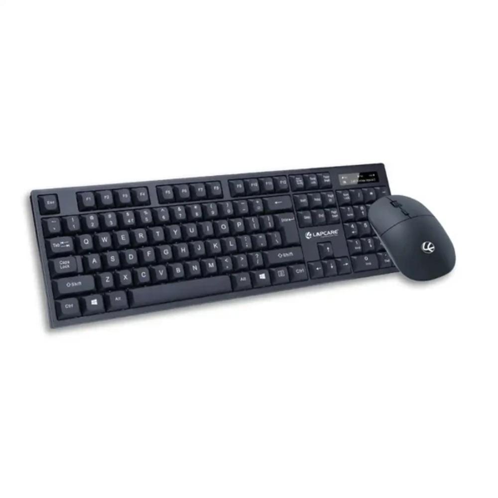 Buy Lapcare WL-102 Wireless Keyboard and Mouse Combo 2.4G Hz with Nano ...