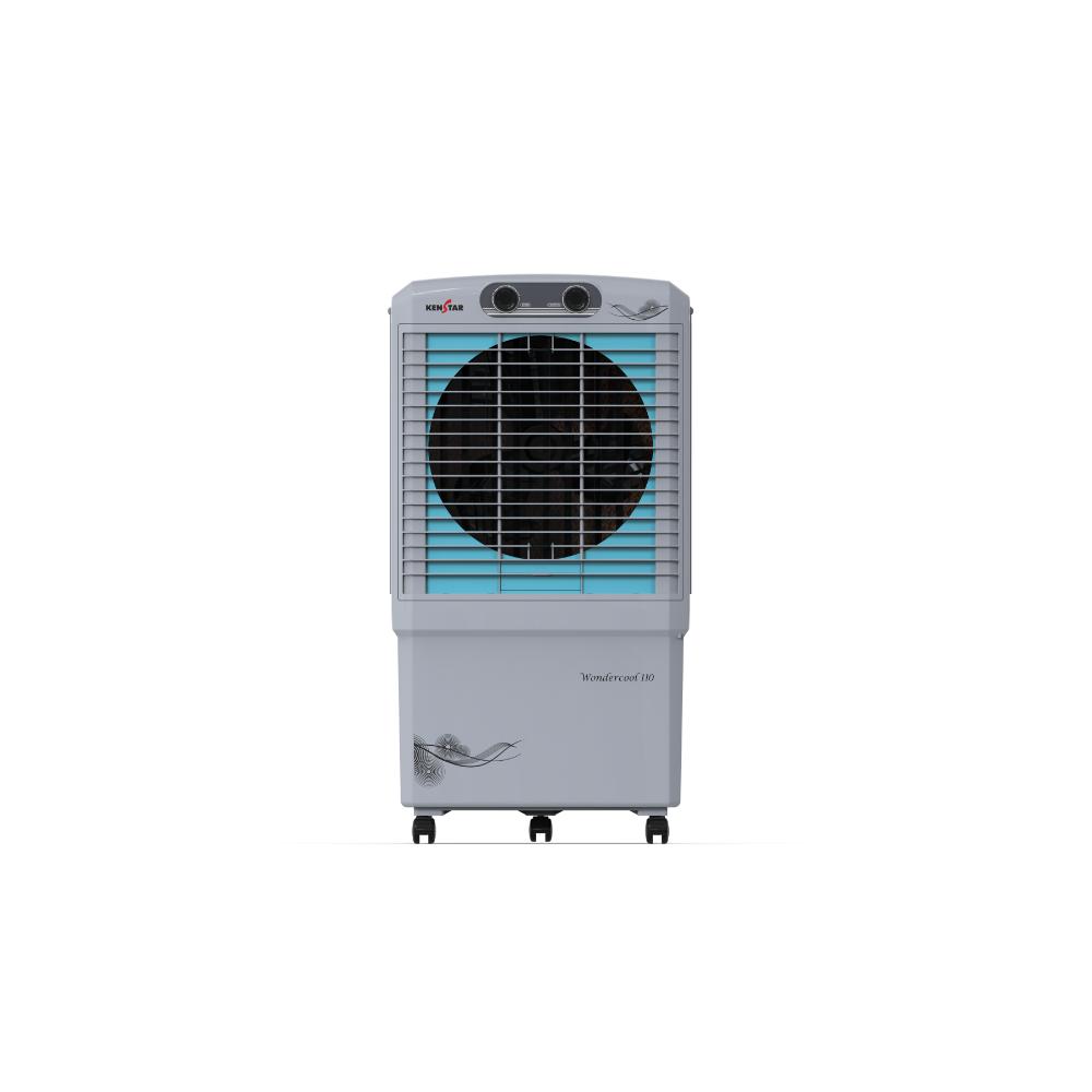 Kenstar Wondercool HC 110 Desert Cooler, 110 L, Light Grey & Blue