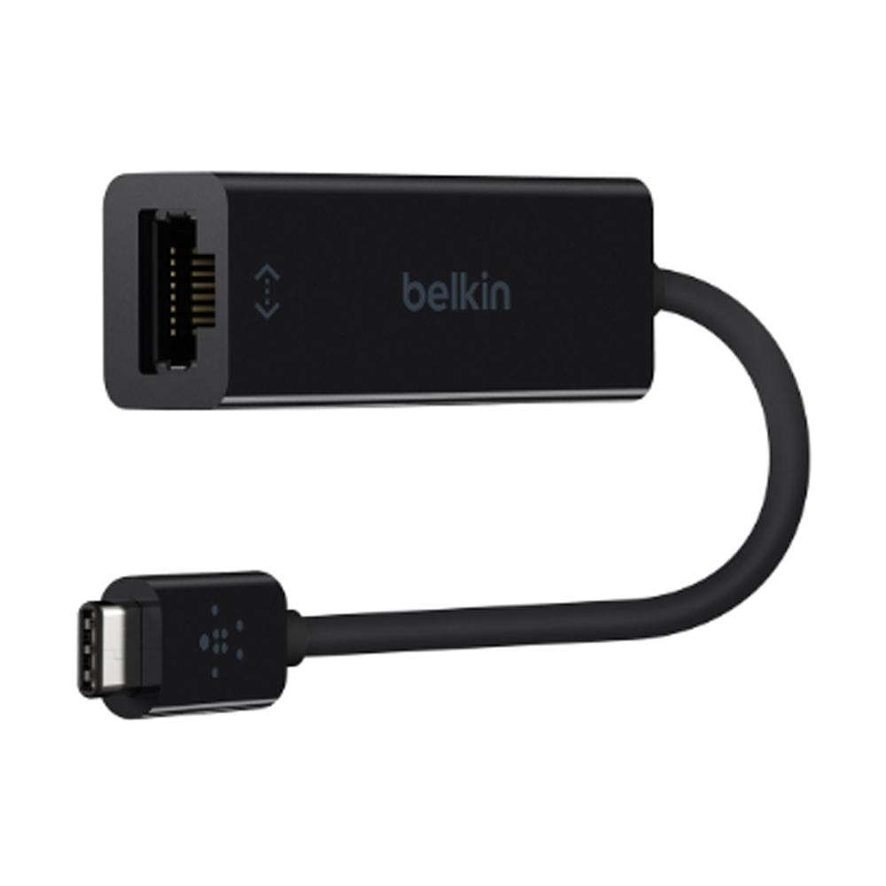 Buy Belkin F2CU040BT Reversible USB-C to RJ-45 Gigabit Ethernet Adapter ...