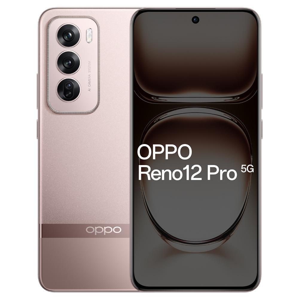 Buy Oppo Reno 12 Pro 5G 256 GB, 12 GB RAM, Sunset Gold, Mobile Phone at Reliance Digital