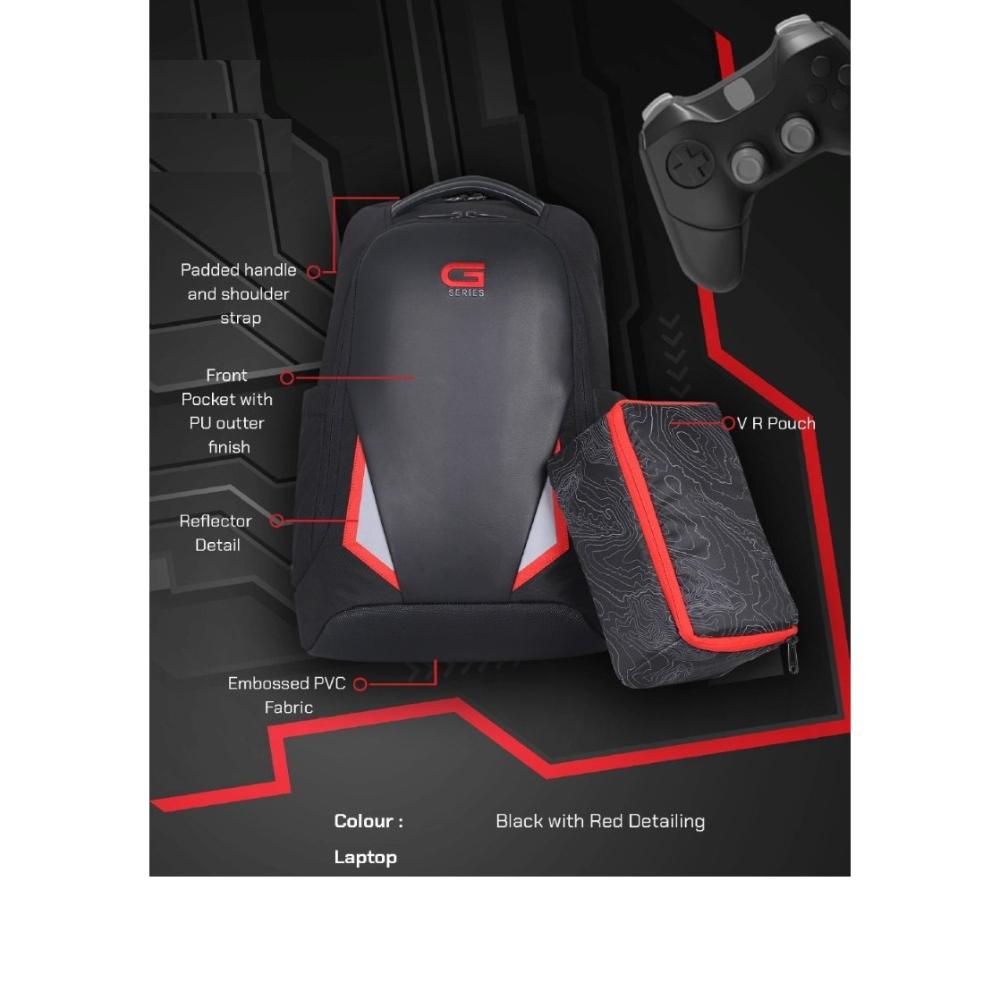 Buy Dell G Series Black Backpack with Red Detailing at Reliance Digital