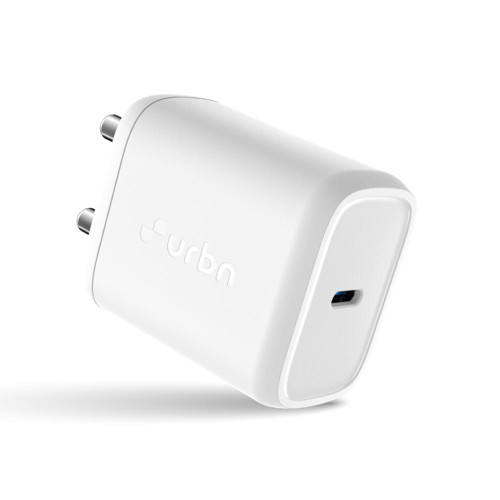 Buy Urbn 25 W PD GaN Wall Adapter, White at Reliance Digital