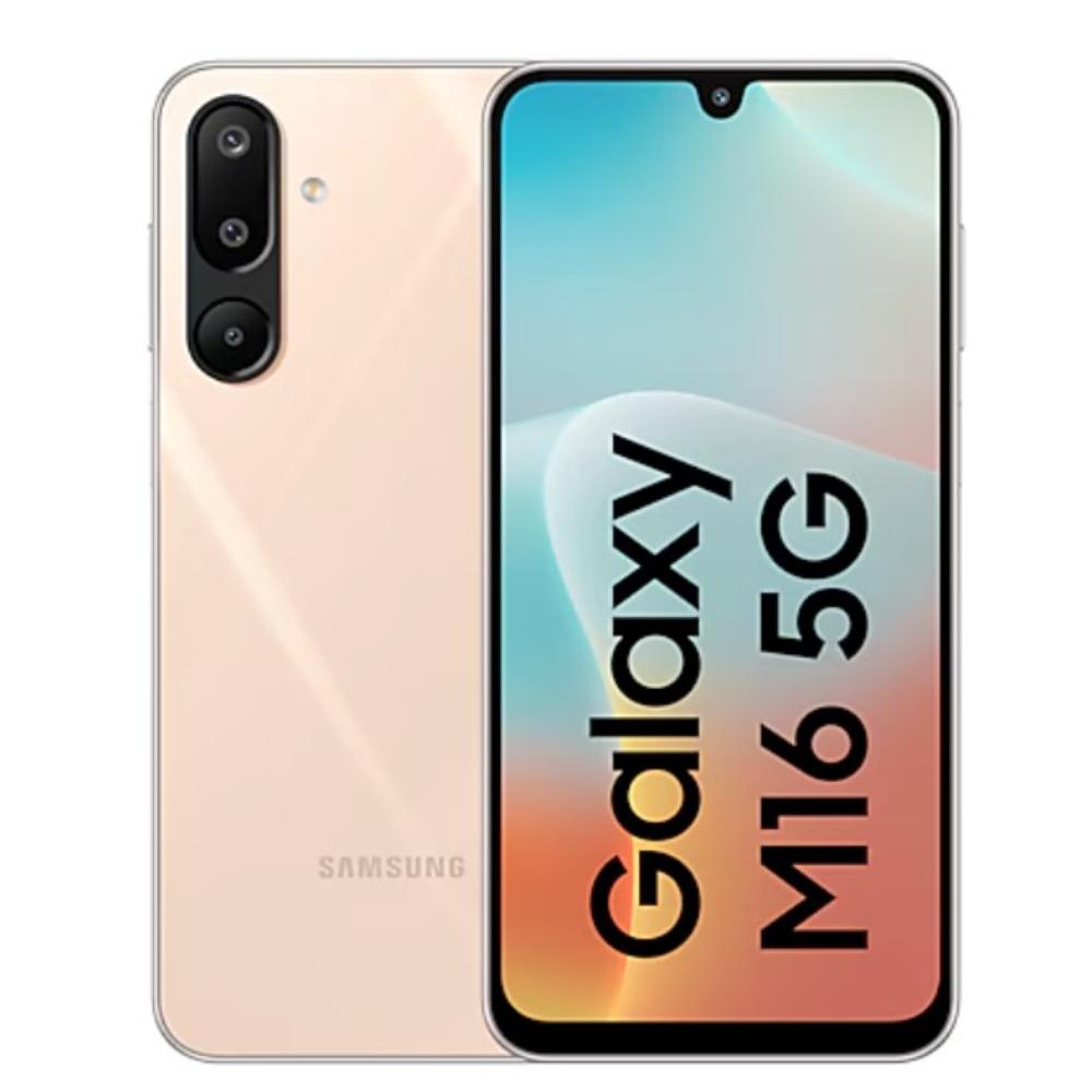 Buy Samsung Galaxy M16 5G 128 GB, 6 GB RAM, Blush Pink, Mobile Phone at ...