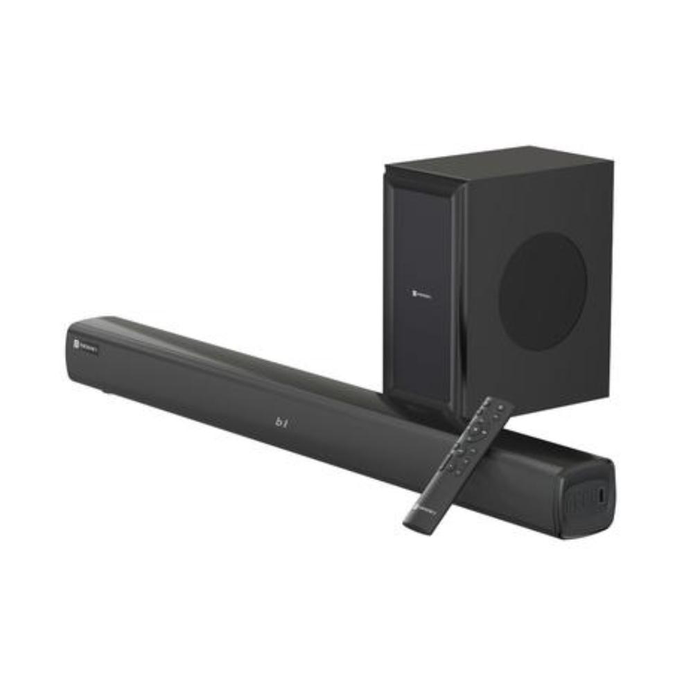 Buy Portronics Pure Sound 102 Sound Bar with Wireless sub-woofer, 3D ...