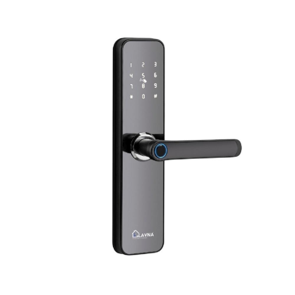 Buy LAVNA LA28 Smart Wifi Door Lock with 7 way of access, Black, (2 ...
