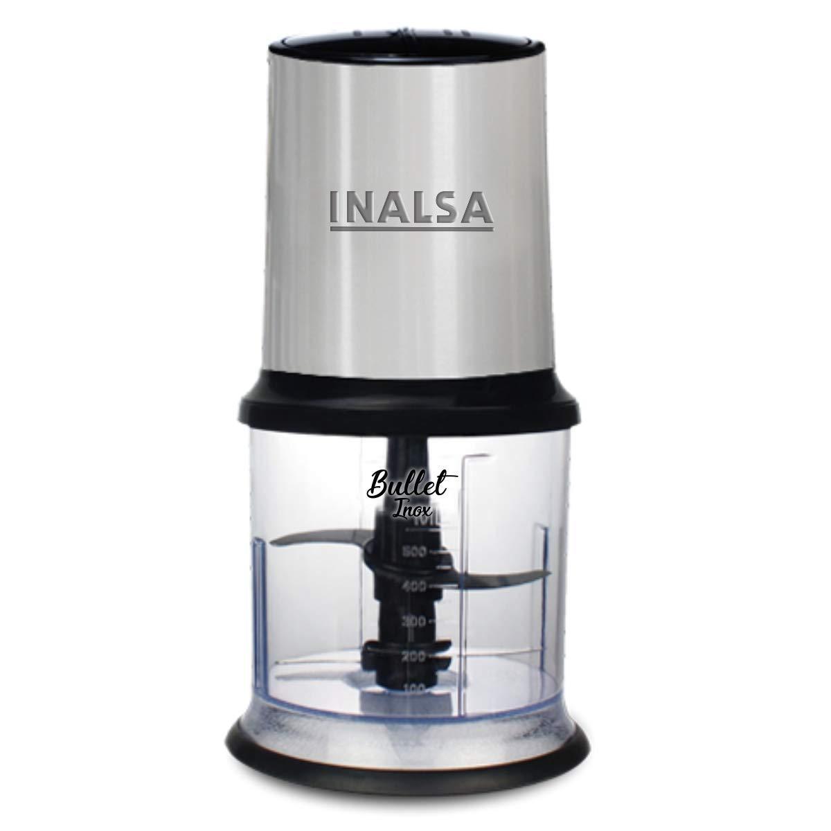 Buy Inalsa Bullet Inox 450 Watts Mini Chopper With Twin Blade ...
