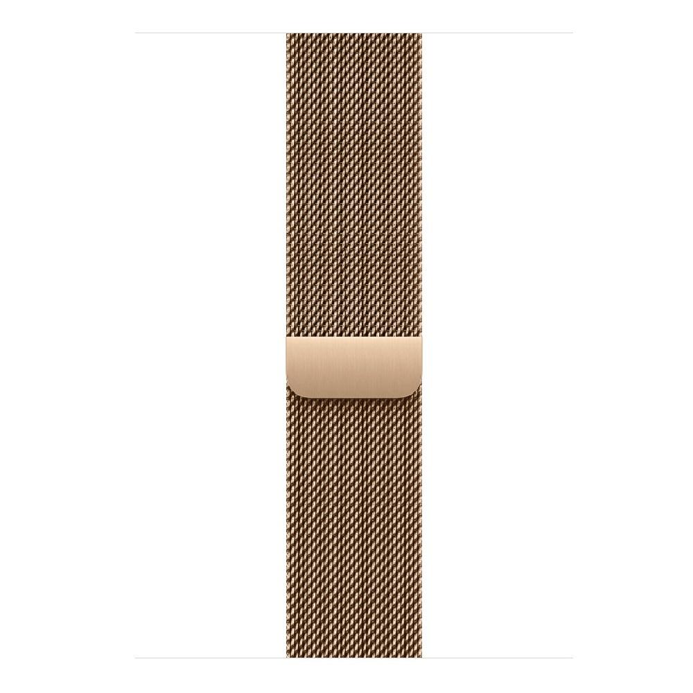 Buy Apple Watch 46 mm Gold Milanese Loop (M/L) at Reliance Digital