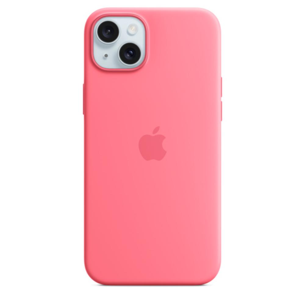 Buy Apple iPhone 15 Silicone Mobile Case Pink at Reliance Digital