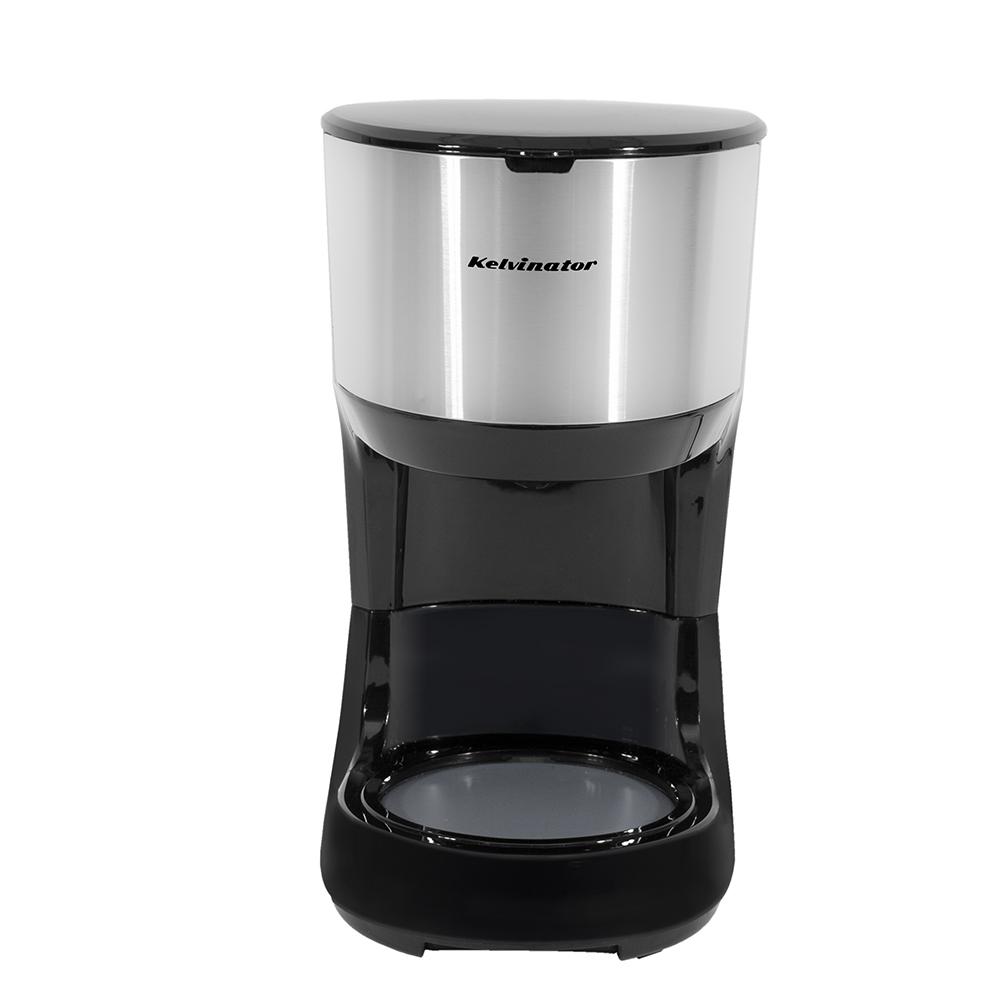 Buy Kelvinator 1250ml 750W Coffee Maker, makes up to 12 cups, Anti-Drip Function, SS Carafe ...