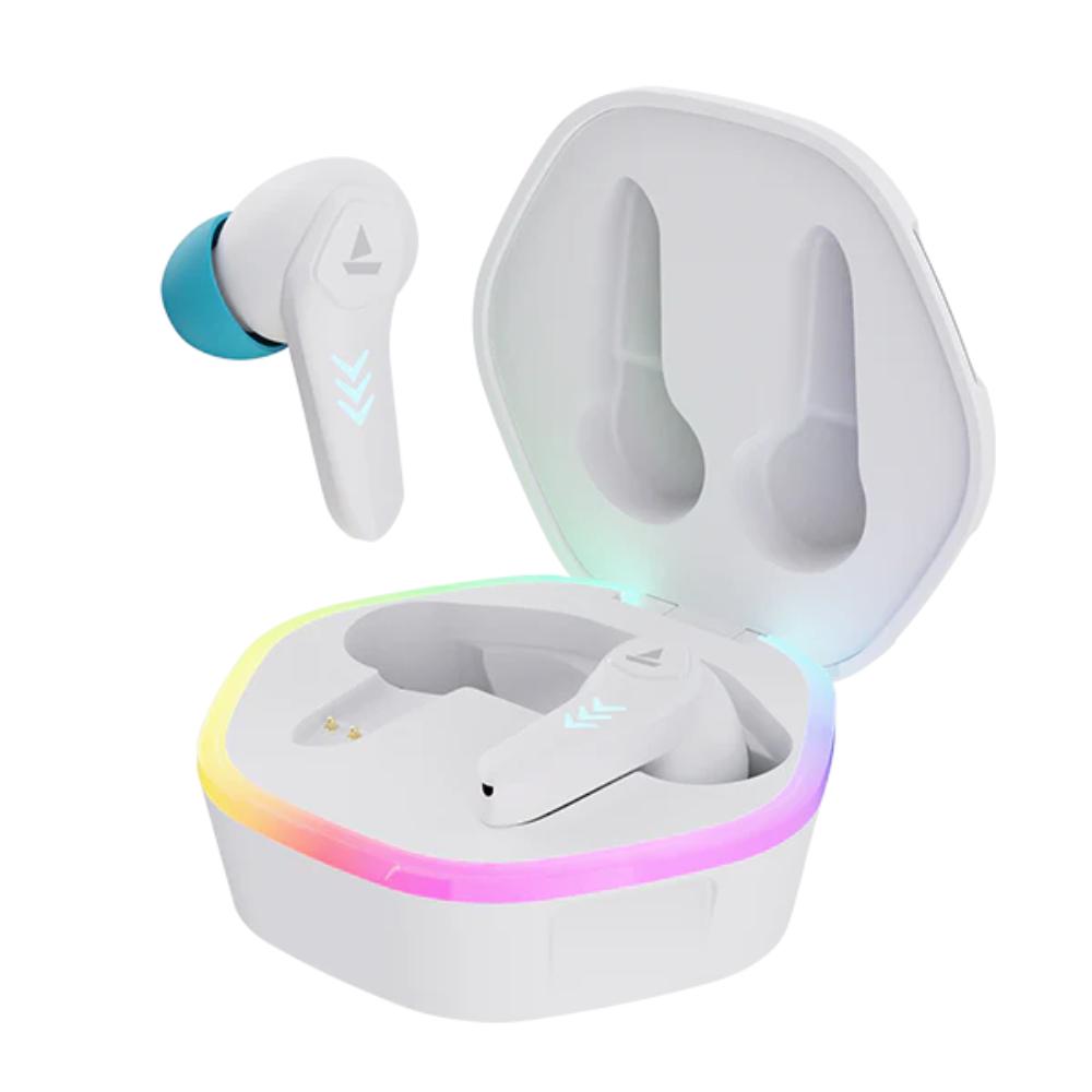 boAt TWS Immortal 170 Gaming Wireless Earbuds, White Sabre