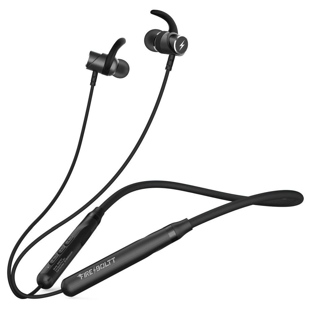 Buy Fire-Boltt Fire Band Pro 301 Wireless Neckband with Up to 15 Hours Playback, Black at Best ...