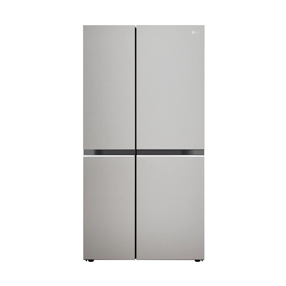Buy LG 650 Litres Convertible Side By Side Refrigerator, Urban Steel ...