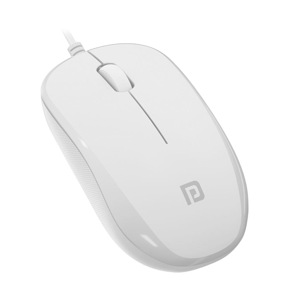 Portronics Toad 102 Wired Mouse, White