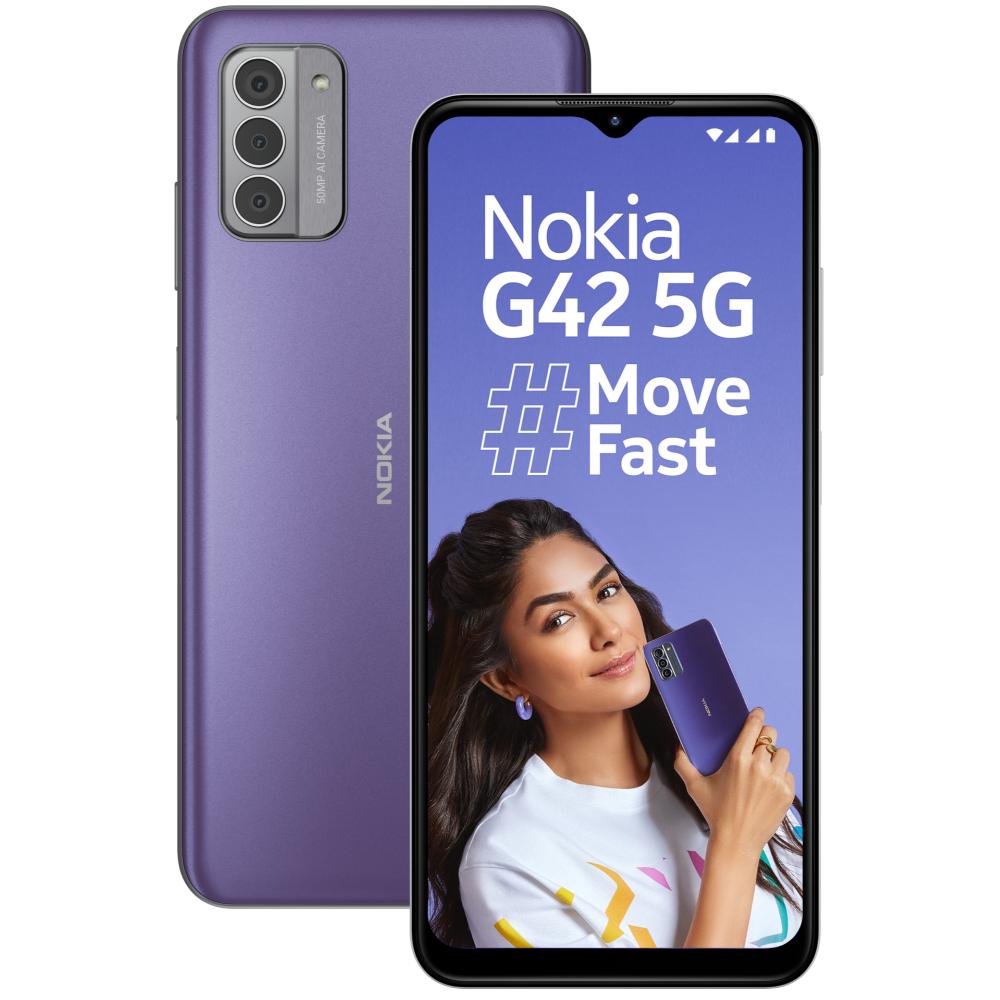 Buy Nokia G42 8 GB RAM, 256 ROM Smartphone, Purple at Reliance Digital