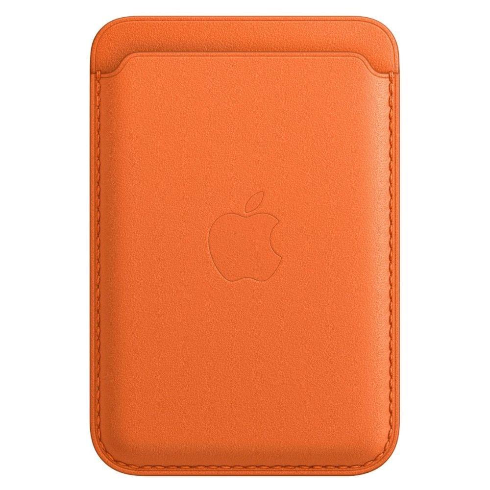 Buy Apple iPhone Leather Wallet with MagSafe - Orange at Best Price on ...