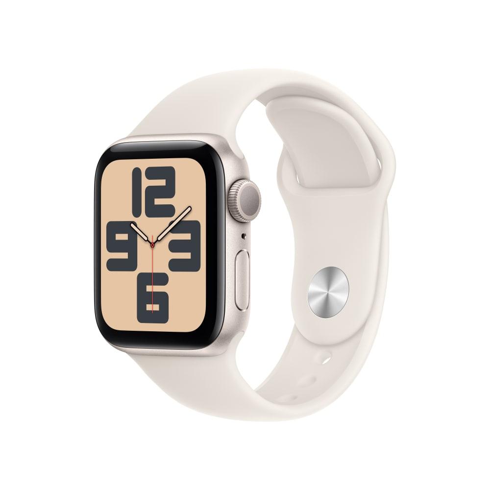 Buy Apple Watch SE GPS 40 mm Starlight Aluminium Case with Starlight ...