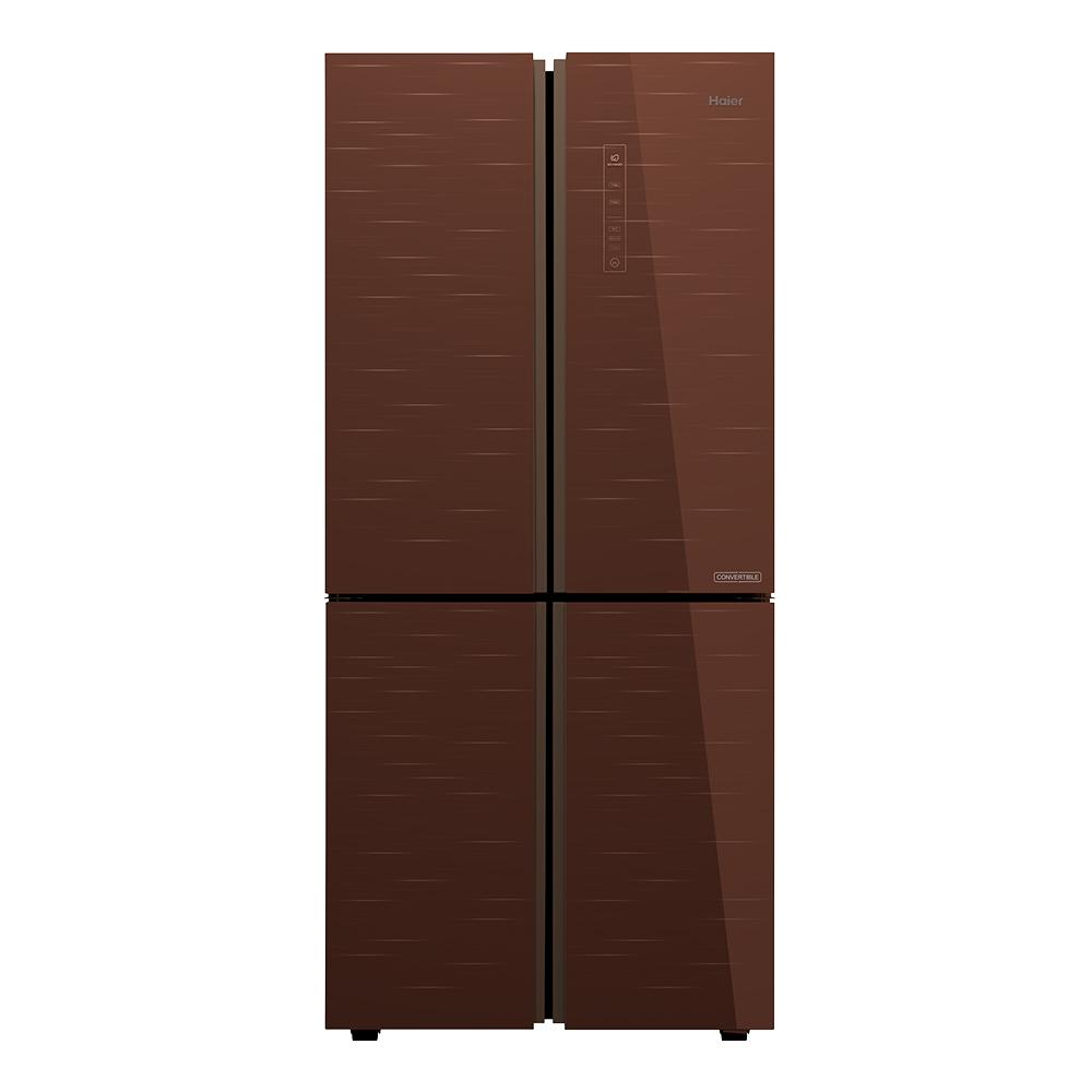 Buy Haier 531 litres French Door Refrigerator, Chocolate Glass HRB ...