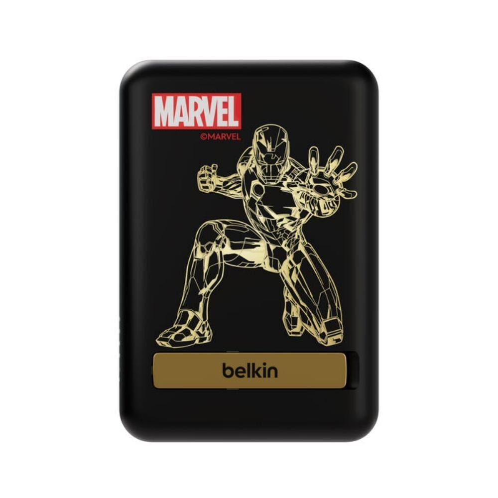 Belkin Disney Ironman 5000mAh Quick Charge Magnetic Wireless Power Bank ...