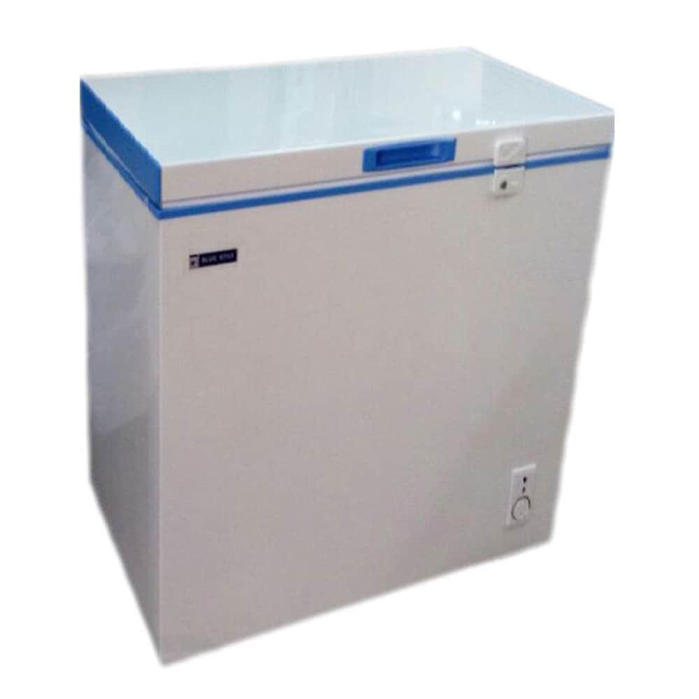 Buy BLUESTAR 100 litres 5 Star Single Door Deep Freezer, White/Blue ...