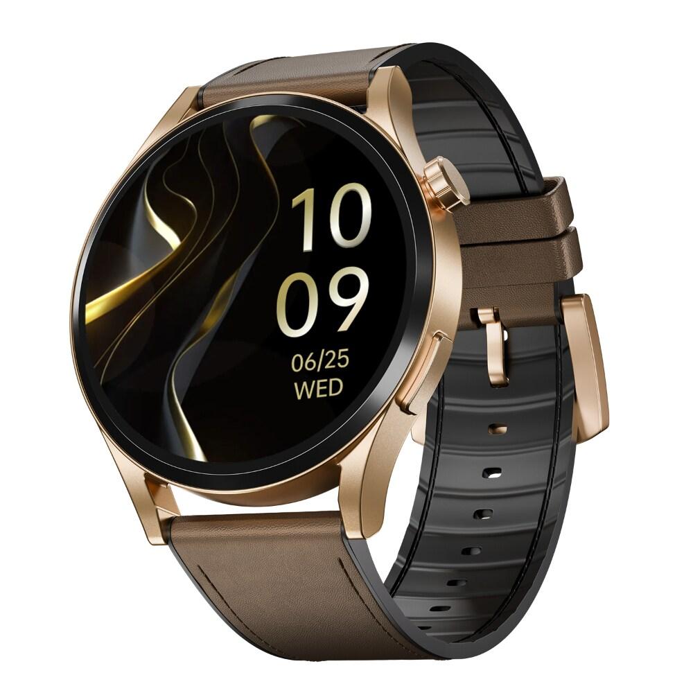 boAt Chrome Horizon Smartwatch, Coco Brown