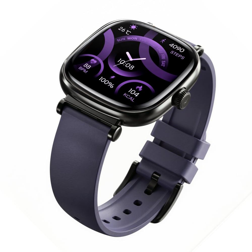 boAt Chrome Charm Edition 4.31 cm (1.70 inches) Smartwatch, Twilight Purple