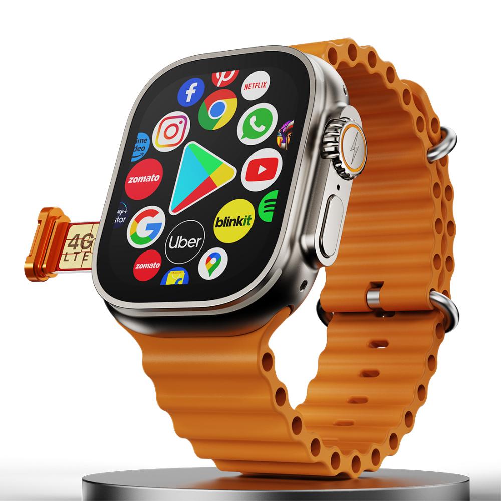 Buy Fire-Boltt Oracle wristphone 4.97 cm Large Display, 4G SIM, LTE ...