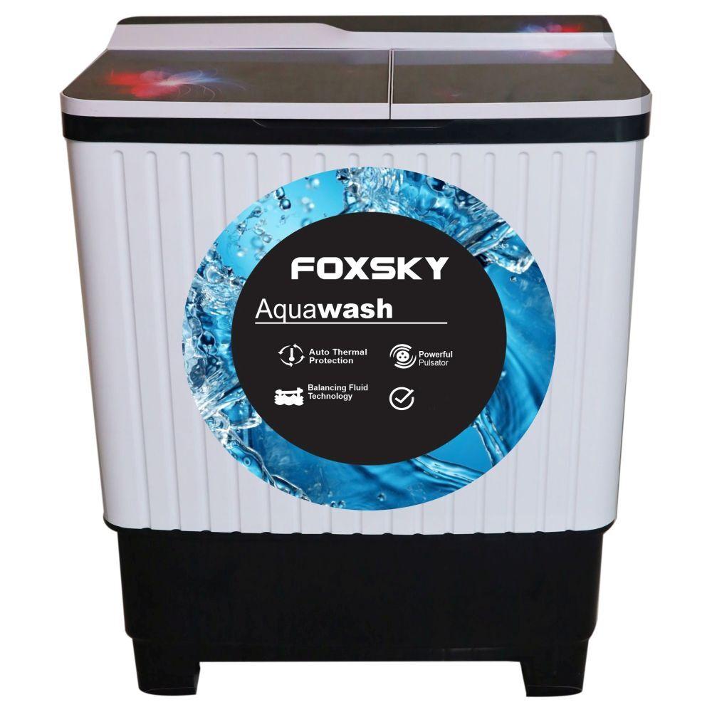 Buy Foxsky 7.5 Kg Top Loading Semi-Automatic Washing Machine with 3D ...