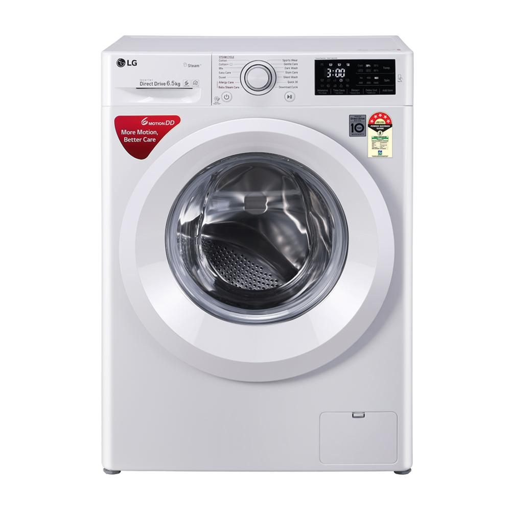 Buy LG 6.5 Kg Front Loading Fully Automatic Washing Machine, FHT1065HNL ...
