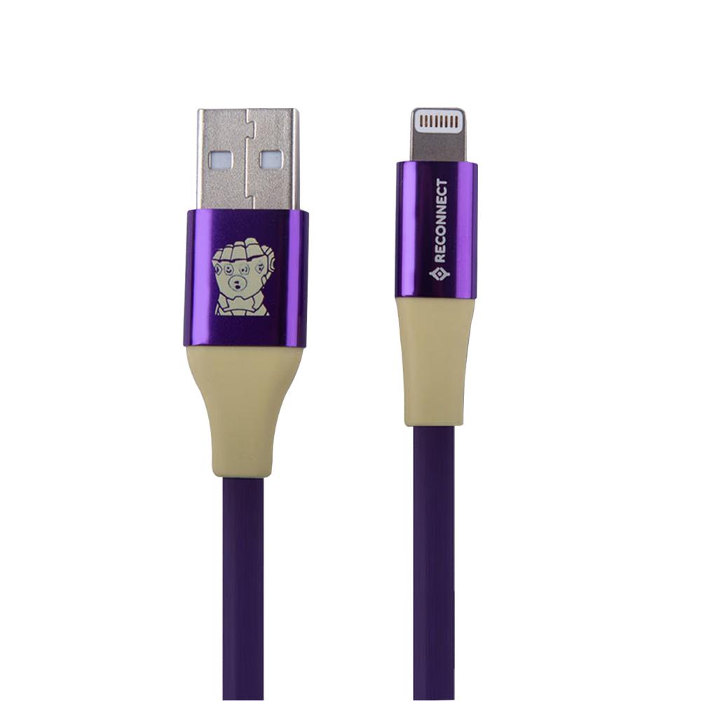 Buy Reconnect Marvel Thanos Lighting cable, Apple compliant MFI ...