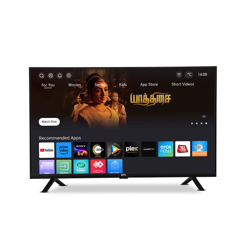 BPL 32" HD Smart LED TV with Dolby Audio - Compact and Clear