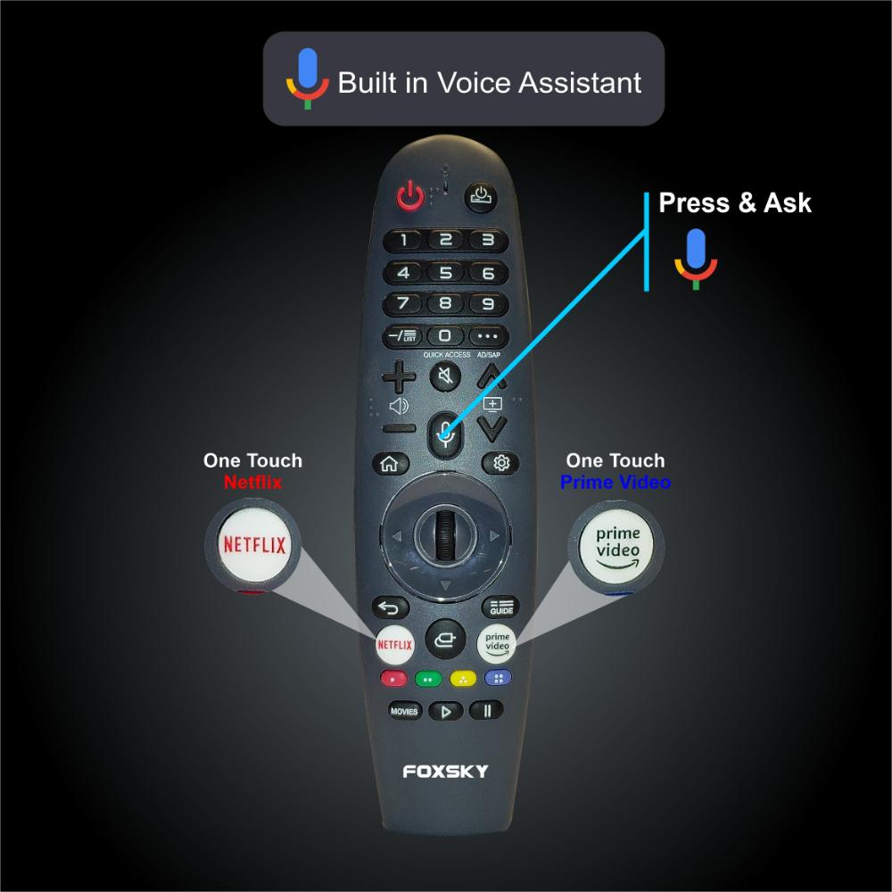 Buy Foxsky 109 cm (43 inch) 4K Ultra HD QLED Smart TV with Dolby Audio ...