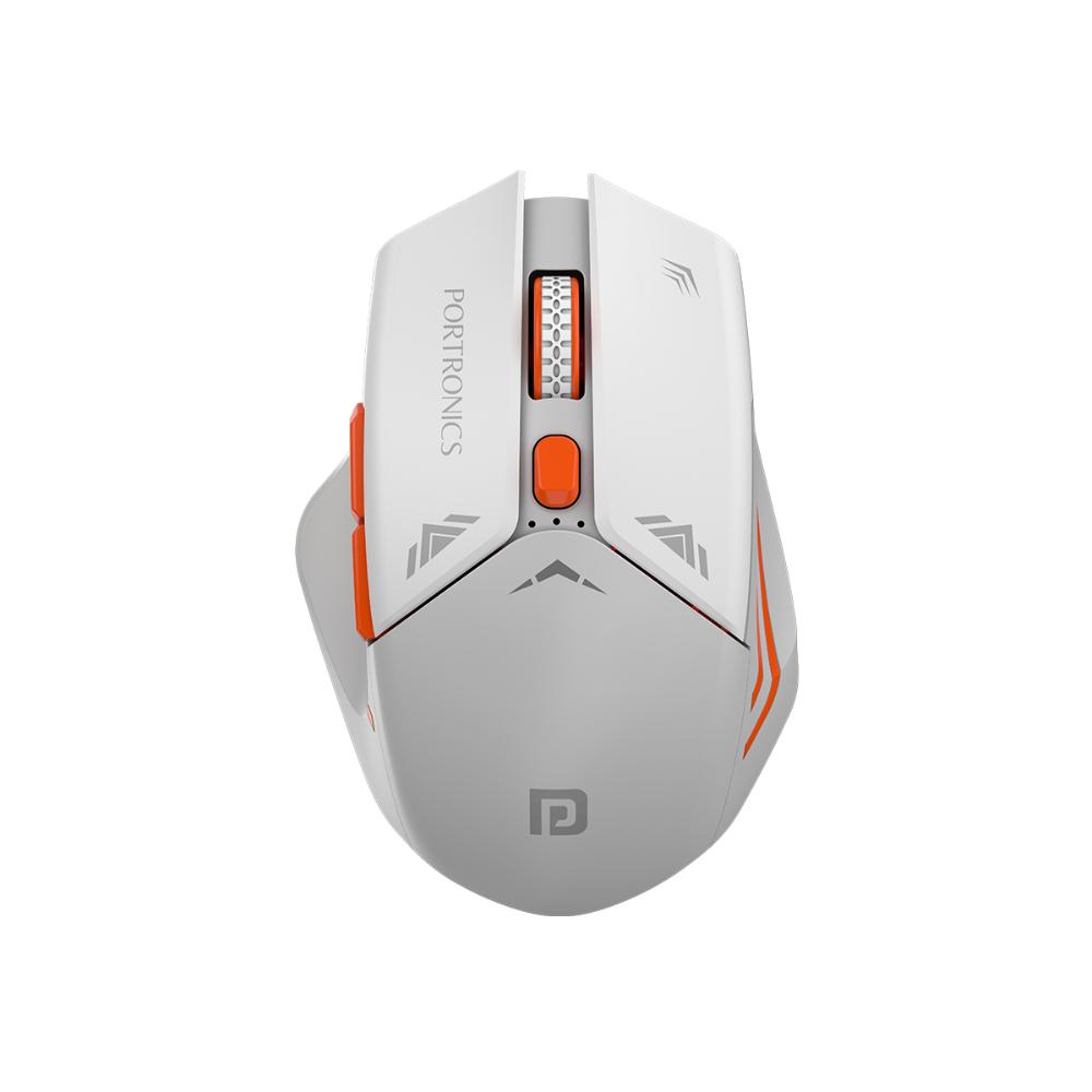 Buy Portronics Vader Pro Wireless Gaming Mouse, Stone Grey - Portronics ...