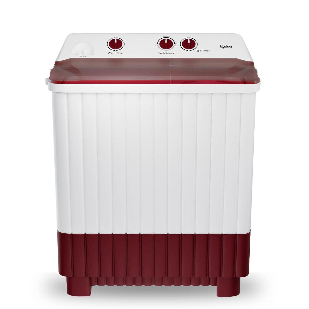 Buy Lifelong 8 Kg Top Load Semi-Automatic Washing Machine, LLSWM80D at ...