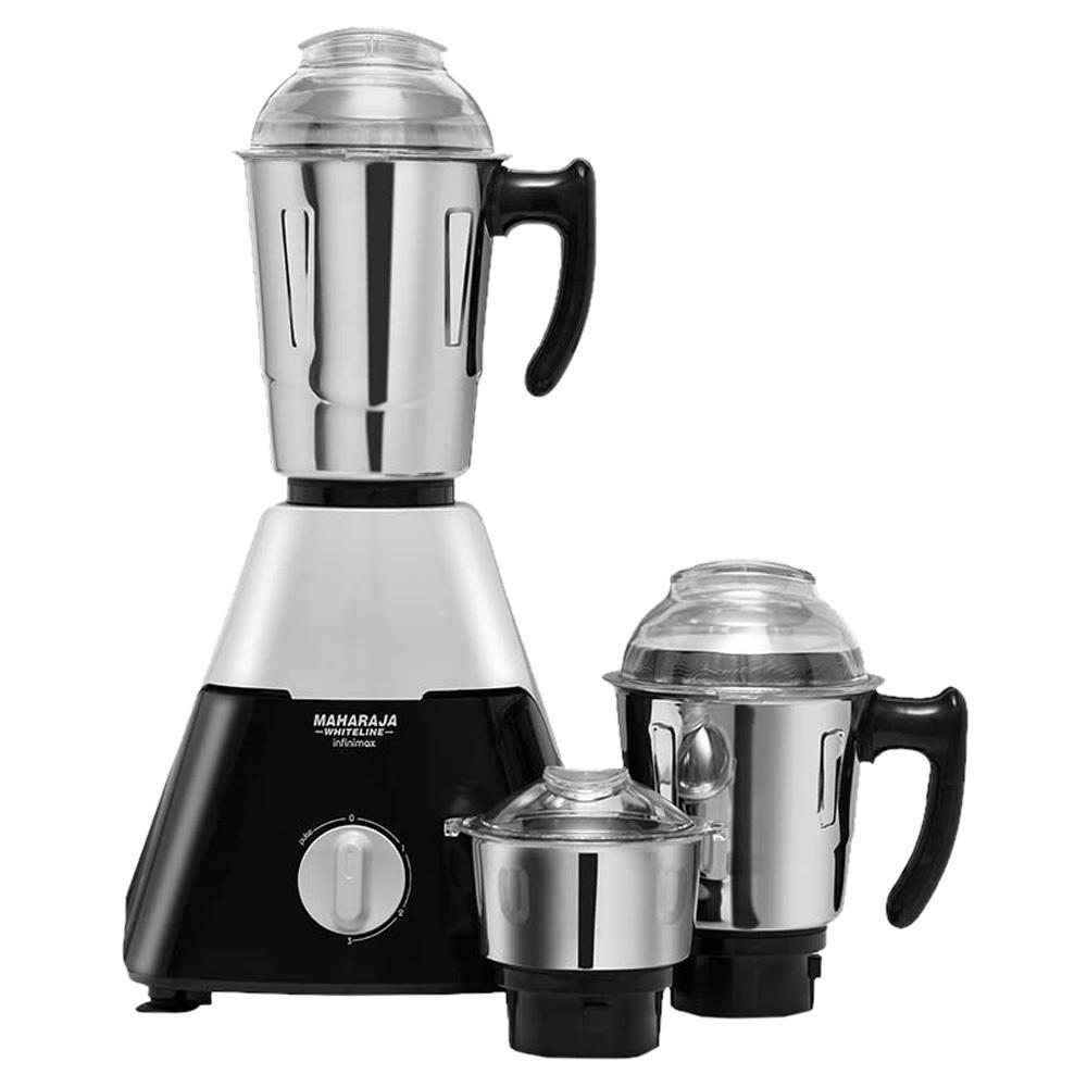 Buy Maharaja Whiteline 750 Watts Infinimax DLX Mixer Grinder with Easy ...