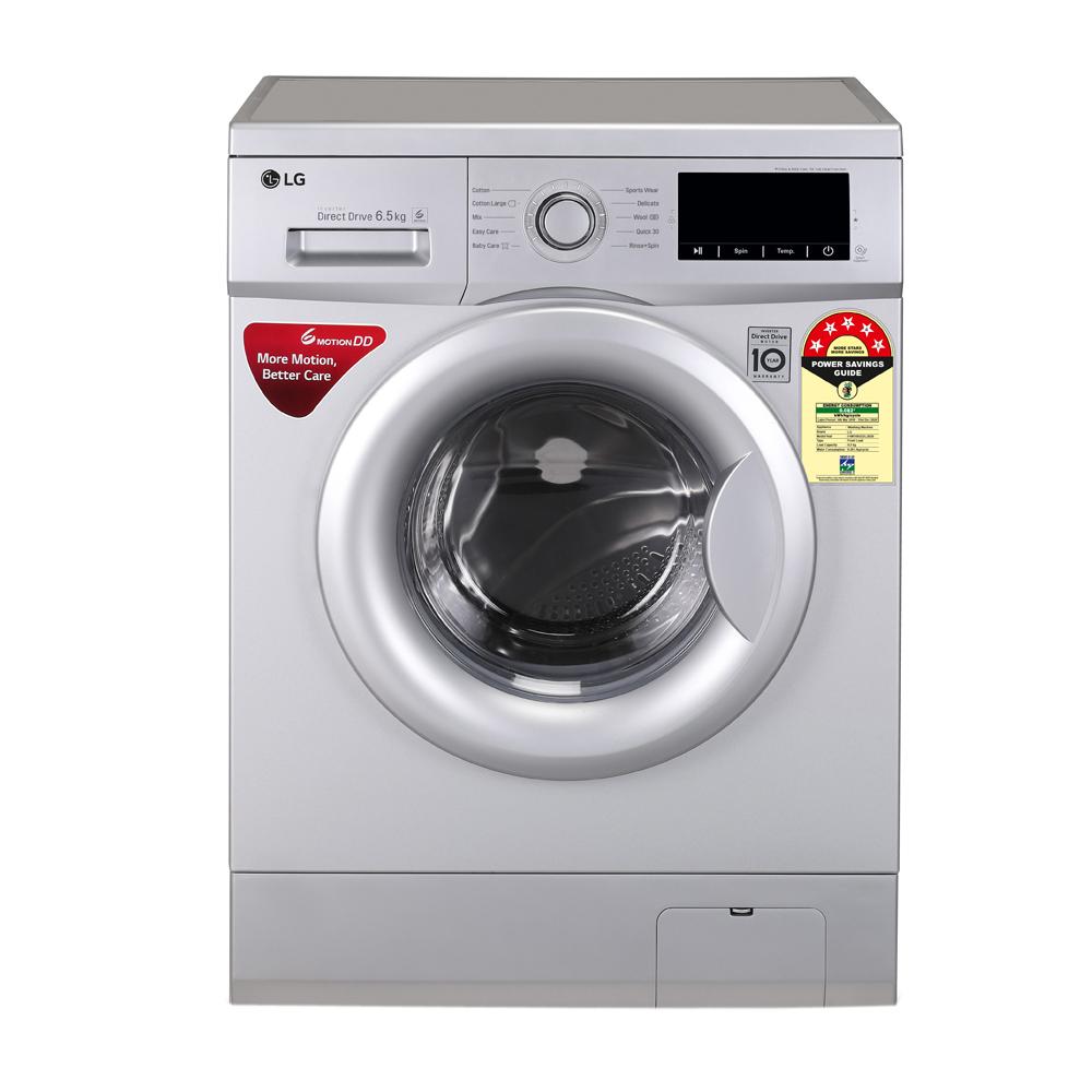 Buy LG 6.5 Kg Front Fully Automatic Washing Machine with 6 Motion ...