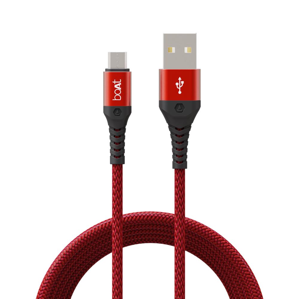 Buy boAt 550 Micro USB Cable, Red at Reliance Digital