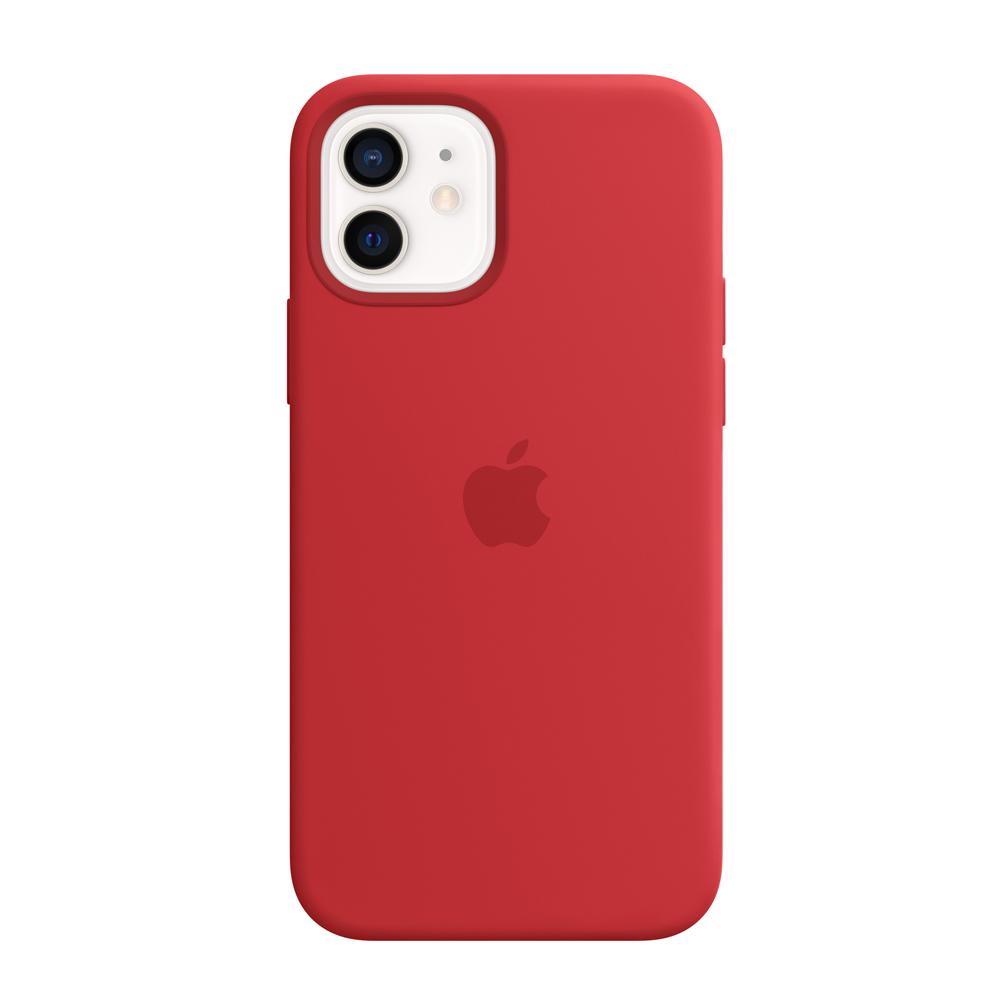 Buy iPhone 12 & 12 Pro Silicone Case with MagSafe - (PRODUCT)RED at ...