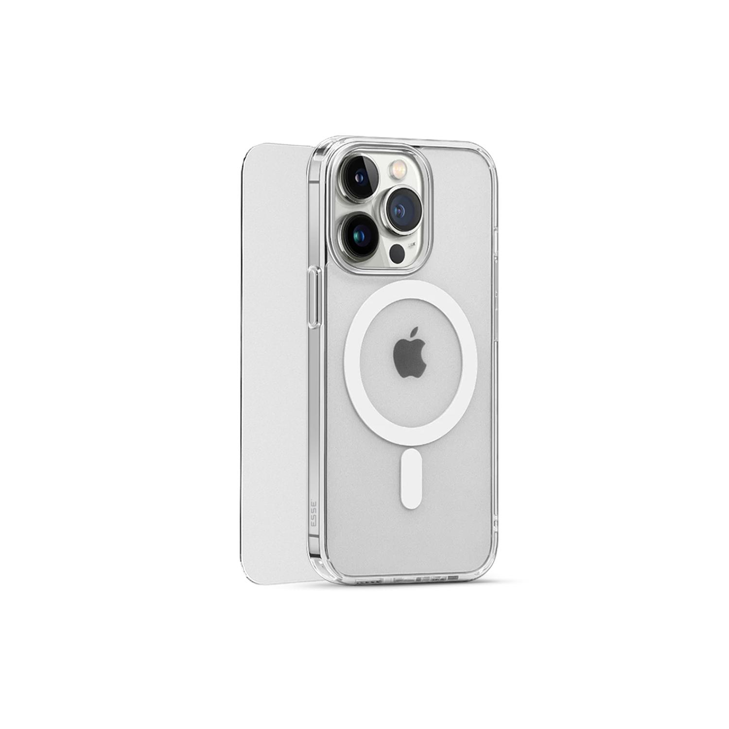 ESSE Armor+ 2in1 COMBO Airskin Clear MagSafe Case and Self Applicator ...