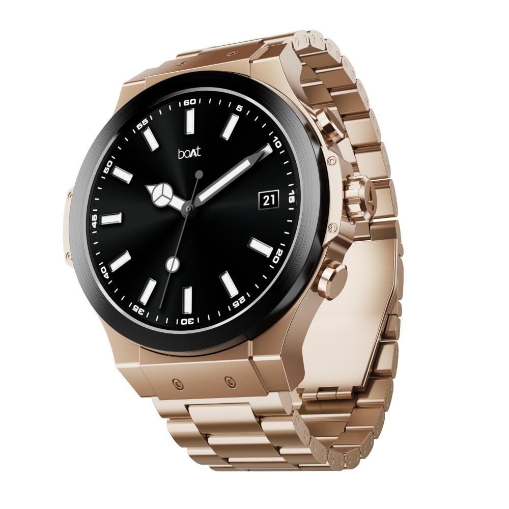 boAt Enigma X400 Smart Watch, Vintage Brown at Reliance Digital