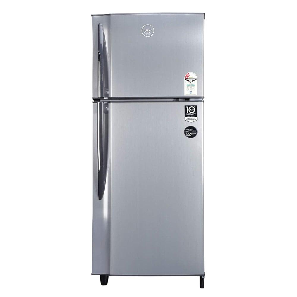 Buy Godrej 240 litres 2 Star Double Door Refrigerator, Thunder Steel RT ...