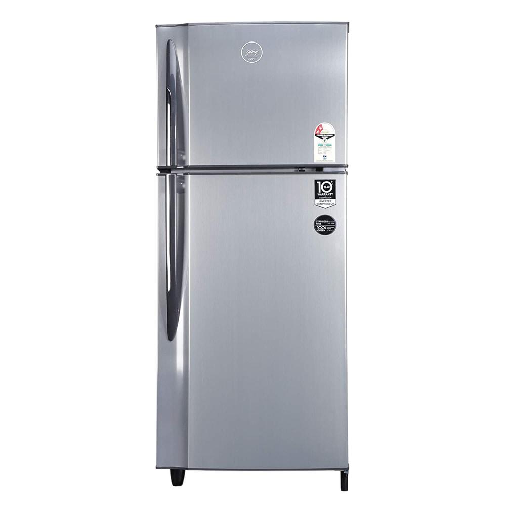 Buy Godrej 240 litres 2 Star Double Door Refrigerator, Thunder Steel RT ...